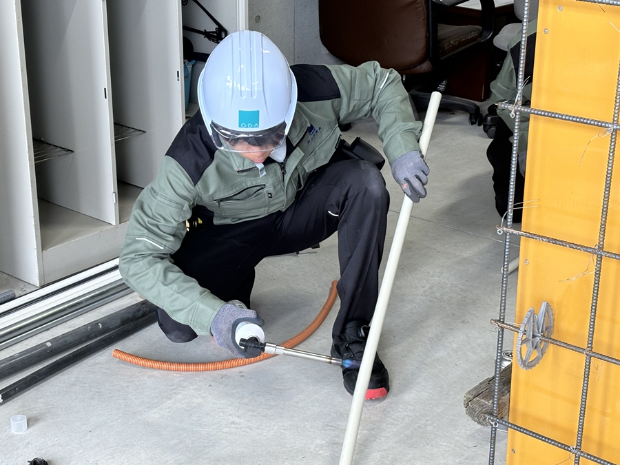 新入社員研修⑤ | 株式会社 小田電業 | 電気を灯す温かさを、お客さまにも、社員にも